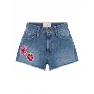 MC2 Saint Barth Musa Denim Shorts - - Shorts - Damen - Blau - XS