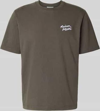Maison Kitsun&eacute; Regular Fit T-Shirt aus reiner Baumwolle