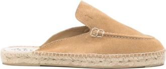 Maneb&igrave; Homme, Chaussures, Beige, Taille: 43 EU Espadrilles Slip-On