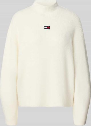 Tommy Jeans Relaxed Fit Pullover mit Alpaka-Anteil