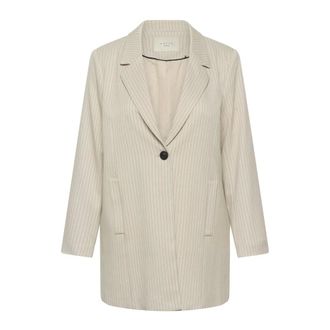 Kaffe Curve Femme, Vestes, Beige, Taille: 46 FR Blazers