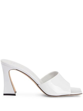 Giuseppe Zanotti sandales Solhene 85 mm - Blanc