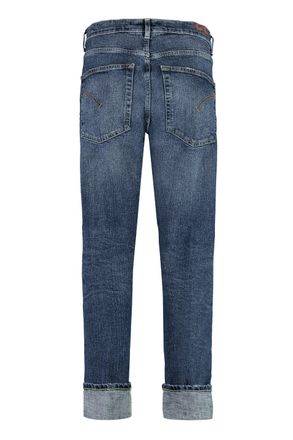 Dondup Mens Jeans Paco Slim-Fit Medium Polyester