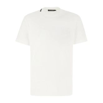 Dolce & Gabbana T-Shirt mit Print - - Tops - Herren - Wei&szlig; - 2XL