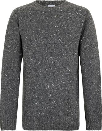 Malo Homme, Pulls, Gris, Taille: 3XL Pull ras du cou en cachemire