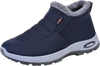 Generic Chaussures orthop&eacute;diques chaudes doubl&eacute;es en peau de mouton pour femme - Imperm&eacute;ables et antid&eacute;rapantes - Avec soutien de la vo&ucirc;te plantaire - Pour le