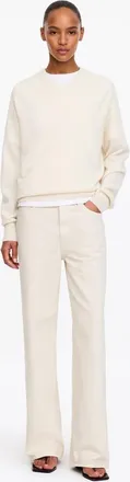 Arket CORAL Wide Jeans -Wei&szlig;