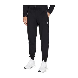 Emporio Armani Pantalon de surv&ecirc;tement stretch - Homme - Pantalons - Noir - Taille: L