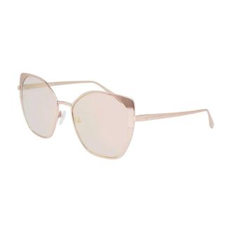 Longchamp Femme, Accessoires, Rose, Taille: ONE Size Lunettes de soleil &agrave; monture en m&eacute;tal