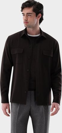 van Laack Flanell Overshirt mit Brusttaschen