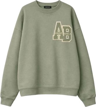 Anine Bing Femme, Sweatshirts et sweats &agrave; capuche, Vert, Taille: 36 FR SweaT-shirt