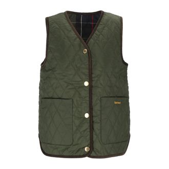 Barbour Tartan Reimagined Icons Wendbare Tartan-Steppjacke - - Jackets - Damen - Gr&uuml;n - L