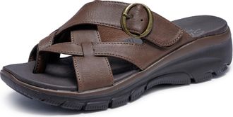 Skechers Easy Going Sundown Damenschuhe, Schokolade, 38.5 EU