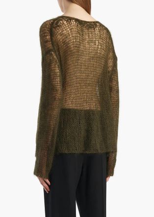 Khaite H26 Sweatshirt - Olive
