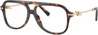 Tiffany & Co. unisex, Accessoires, Brun, Taille: 56 MM Tf2283 Optical Frame