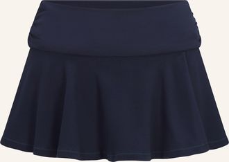SKIMS Skims Lounge-Skort Cotton Jersey blau