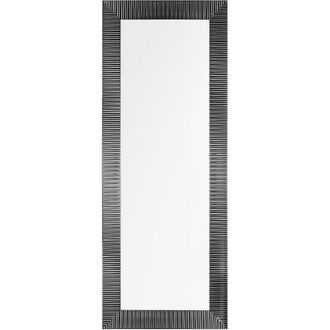 Beliani Wandspiegel DRAVEIL 50 cm 130 cm Schwarz