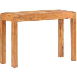 vidaXL Konsolentisch 110x40x76 cm Massivholz mit Honigfarbenem Finish vidaXL