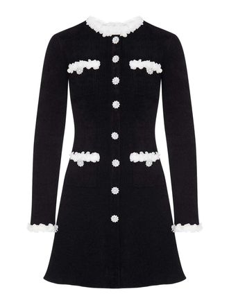 Self Portrait Kurzes Kleid - Schwarz