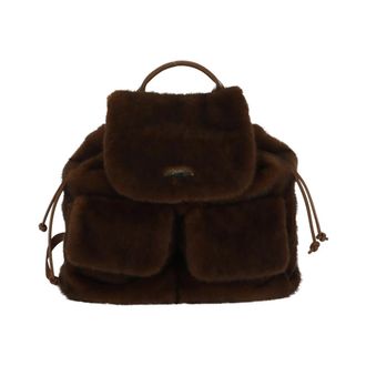 Herno Rucksack aus Kunstpelz - - Bags - Damen - Braun - ONE SIZE
