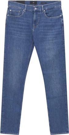 7 For All Mankind Homme, Jeans, Bleu, Taille: W36 L34 Slimmy Jeans