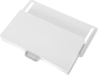 Soimiss Selbstklebende Schublade unter Schreibtisch Verstecktes Aufbewahrungsfach Einfache Montage ohne Bohren Organizer für Büro und Schule Graue Under Table