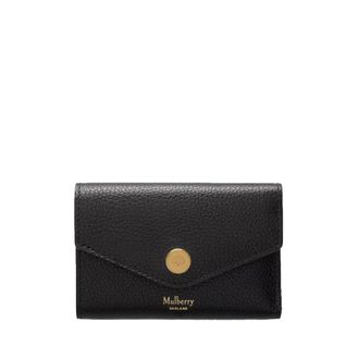 Mulberry Femme, Accessoires, Noir, Taille: ONE Size Portefeuille Pli&eacute; Multi-Cartes