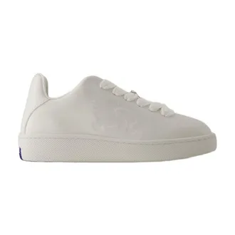 Burberry Womens Lf Box Sneaker White Calfskin