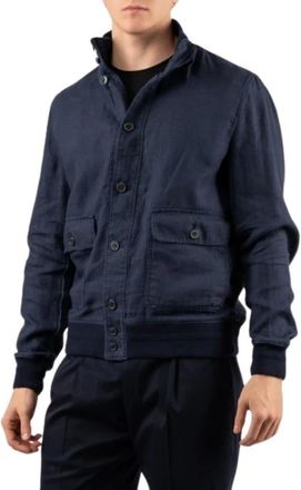 Brooksfield Homme, Vestes, Bleu, Taille: 2XL Blouson
