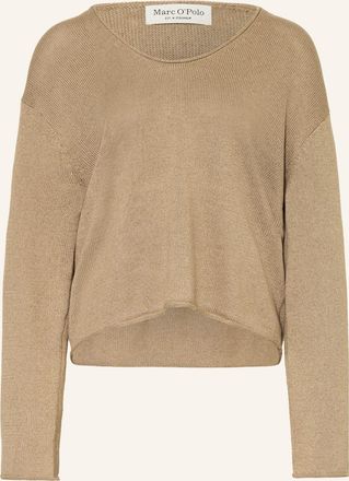 Marc O'Polo Marc Opolo Pullover Mit Leinen beige