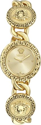 Versace Uhr - Quarz-Analoguhr La Greca Stud Icon - Gr. unisize - in Gold - f&uuml;r Damen