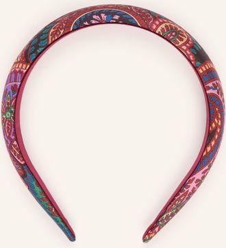 Etro Etro Haarreif Mit Seide rot