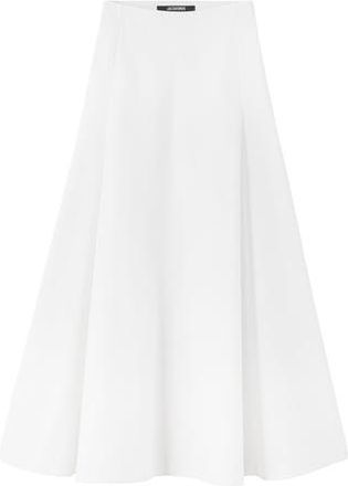 Jacquemus La jupe Triangle &eacute;vas&eacute;e en coton