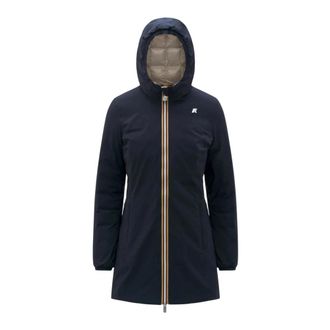 K-Way Denise ST Thermo Wendbare Daunenjacke - - Jackets - Damen - Blau - 2XL