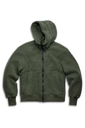 Canada Goose Chilliwack Fleece-Bomberjacke mit Black Disc