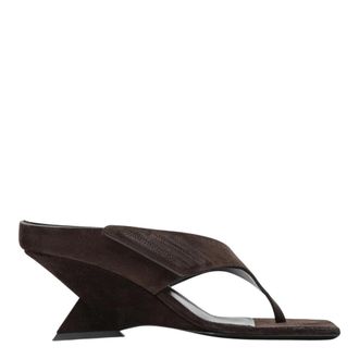 The Attico Cheope Zehentrenner-Sandalen - - Shoes - Damen - Braun - 40 EU
