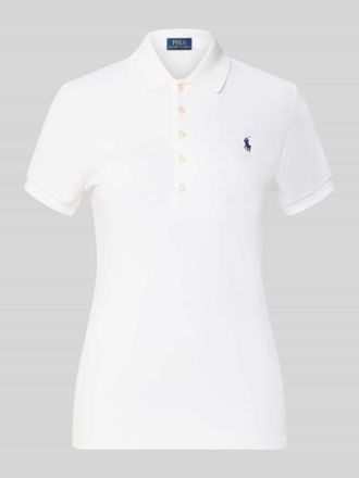 Polo Ralph Lauren Slim Fit Poloshirt aus Baumwoll-Mix