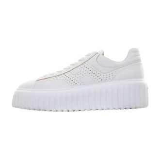 Hogan Femme, Chaussures, Blanc, Taille: 35 EU H-Stripes Baskets