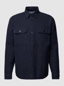 Selected Freizeithemd mit Pattentaschen