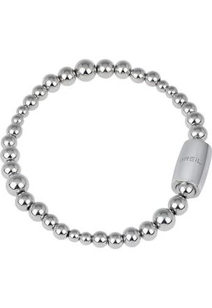 Breil Bracelet en acier Collection MAGNETICA SYSTEM avec diamant et sphères brillantes pour femme, One Size, Acier allié, Sans pierre précieuse
