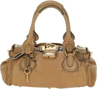 Chlo&eacute; Sac &agrave; main Pre-owned - Femme - Pre-owned - Beige - Taille: ONE Size