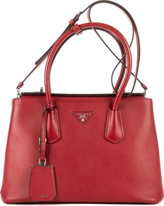 Prada Crossbody Bags - Double Bag - Gr. unisize - in Rot - f&uuml;r Damen