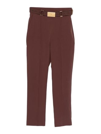 Elisabetta Franchi Pantalons D&eacute;contract&eacute;s - Marron
