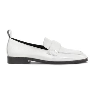Kazar Silberne Halbschuhe mit eckigen Zehen - - Shoes - Damen - Grau - 41 EU