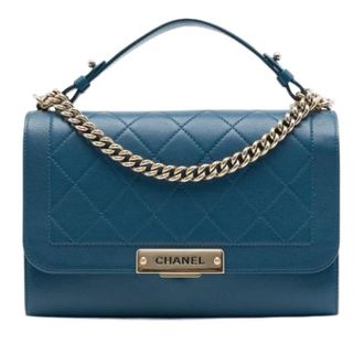 Chanel Sac bandouli&egrave;re Pre-owned - Femme - Pre-owned - Bleu - Taille: ONE Size