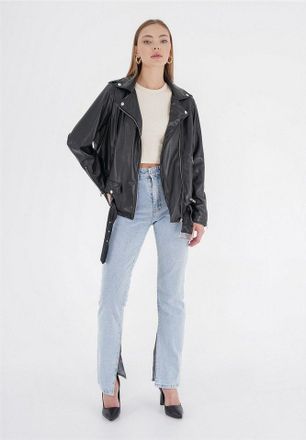 Freshlions Lederimitatjacke Nela (1-St) in angesagter Kunstleder-Optik