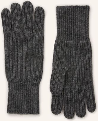 Mrs & Hugs Mrs & Hugs Handschuhe Mit Cashmere grau
