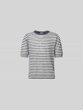 Closed Regular Fit T-Shirt aus Leinen-Mix