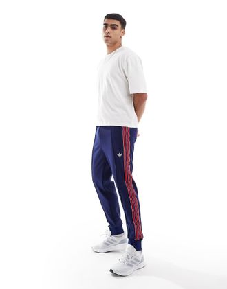 adidas adidas Football - Arsenal Icons - Pantalon de surv&ecirc;tement - Bleu marine et rouge