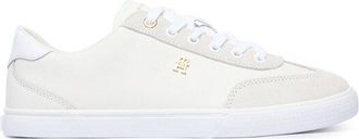 Tommy Hilfiger Sneakers Th Chic Low Vulc FW0FW09391 Creme